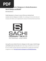 Interior Design Company Profile Sample | PDF | Interior Design | Business