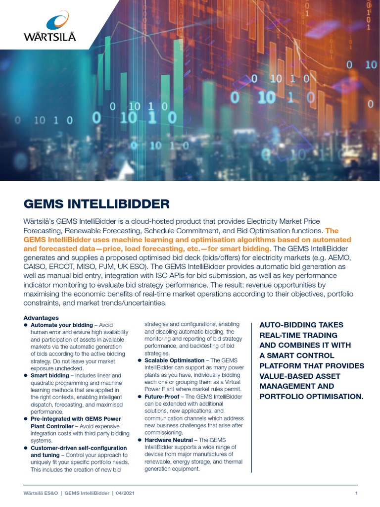 Gems Intellibidder | PDF | Cloud Computing | Mathematical Optimization