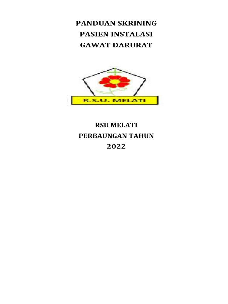 Akp 1 Ep 1 A - Panduan - Skrining - Pasien - (Revisi) | PDF