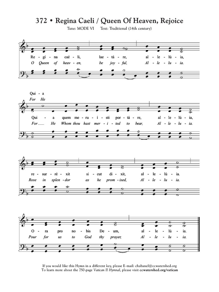 Regina Coeli | PDF