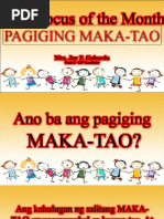 Ang Pagiging Makatao | PDF