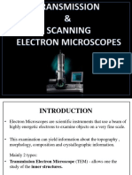 Advantages and Disadvantages | PDF | Scanning Electron Microscope | Transmission Electron Microscopy