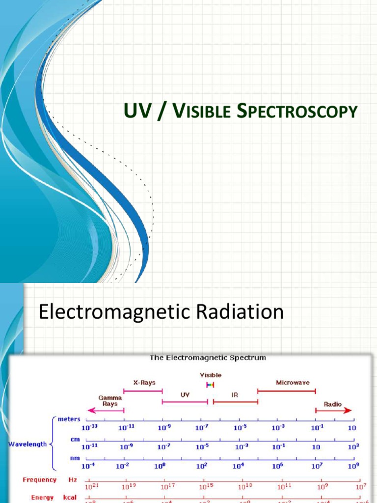 UV-VISIBLE Spectros | PDF | Technology & Engineering