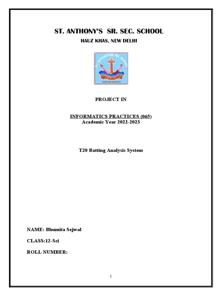 IP Project | PDF | Computer Program | Programming
