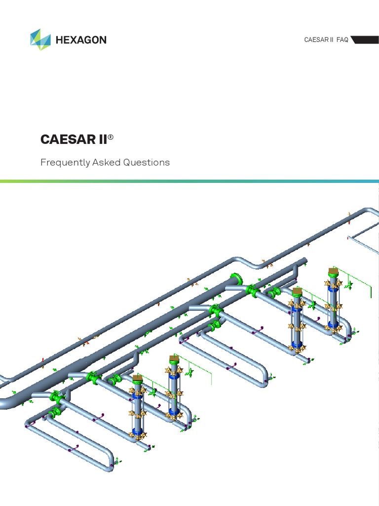 Caesar II Faqs | PDF | Quality Assurance | Cloud Computing