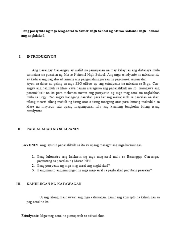 Pagbasa at Pananaliksik-12 Apricot (Ilang Porsyento NG Mga Mag-Aaral Sa ...