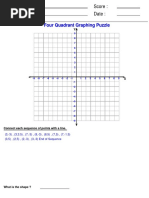 Coordinate Graphing Mystery Pictures | PDF | Games & Activities ...