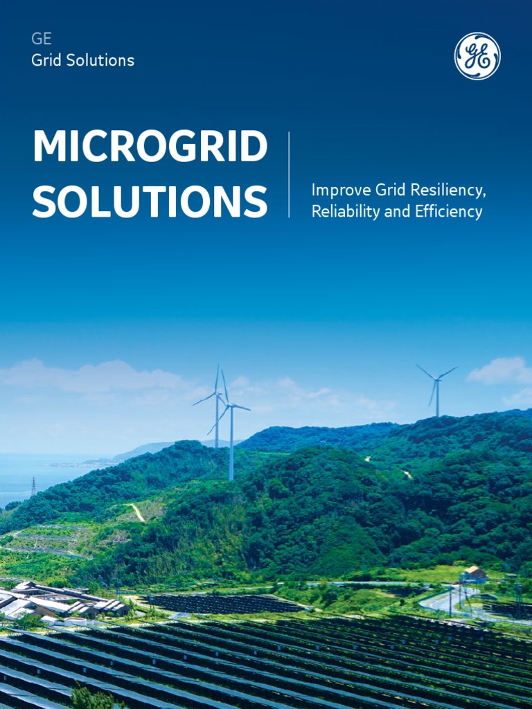 Microgrid Solutions Brochure 32046a en 202001 | PDF | Distributed Generation | Electrical Grid