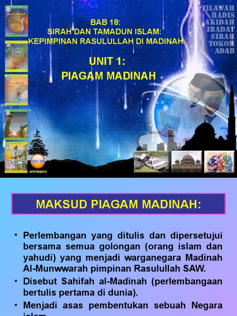 Maksud dan Kesan Piagam Madinah | PDF