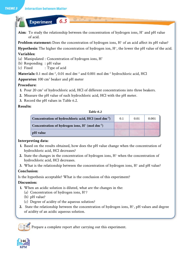 Che Trial Amali f4 c6 | PDF | Science & Mathematics
