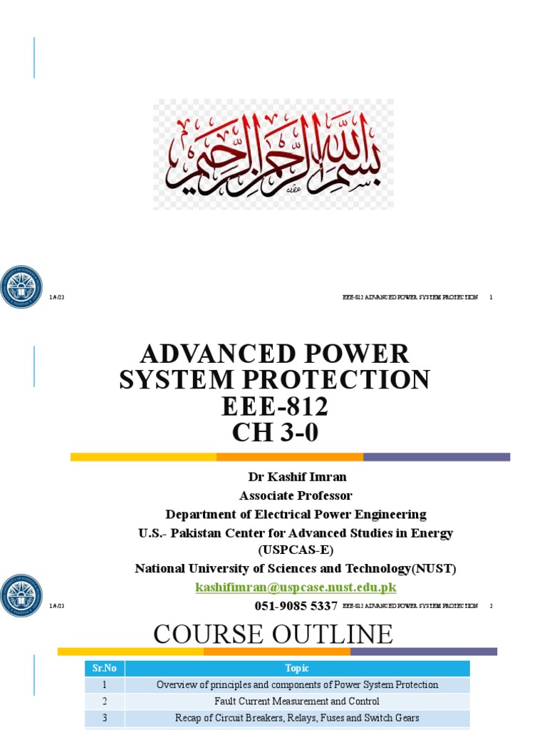 Lec1 Overview and Review | PDF | Fuse (Electrical) | Transformer