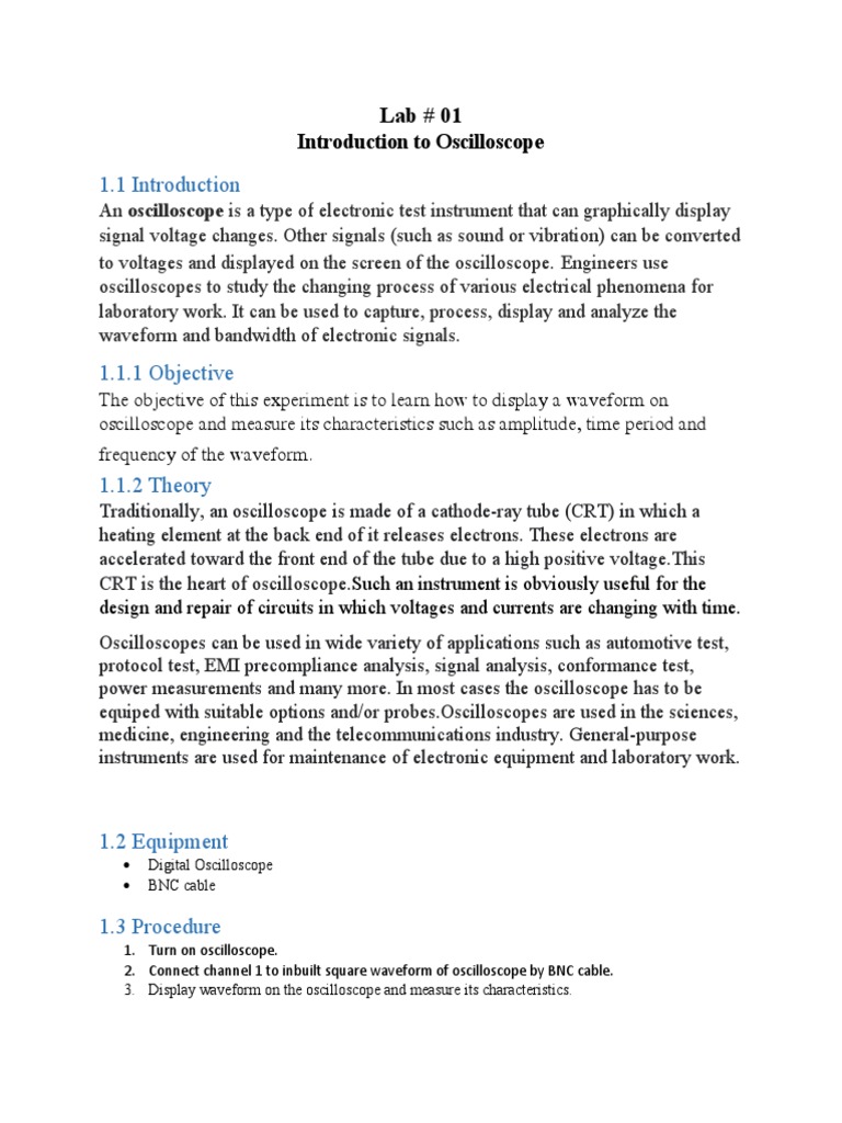 ETE Lab 1 Assignment | PDF