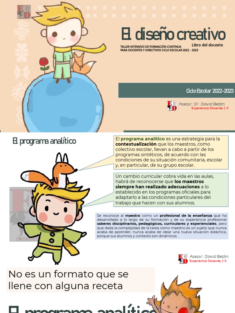 El Diseño Creativo | PDF | Método de enseñanza | Evaluación