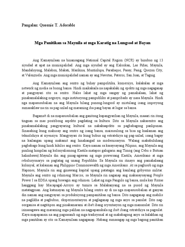 Written Report | PDF