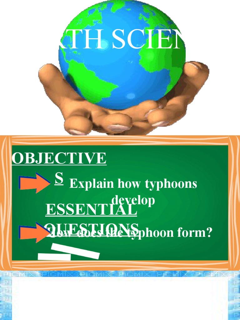 Formation of Typhoon Grade 8 q2 | PDF | Tropical Cyclones | Earth