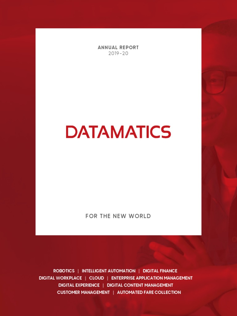 Annual Report 2019 20 | PDF | Business Process Management | Automation