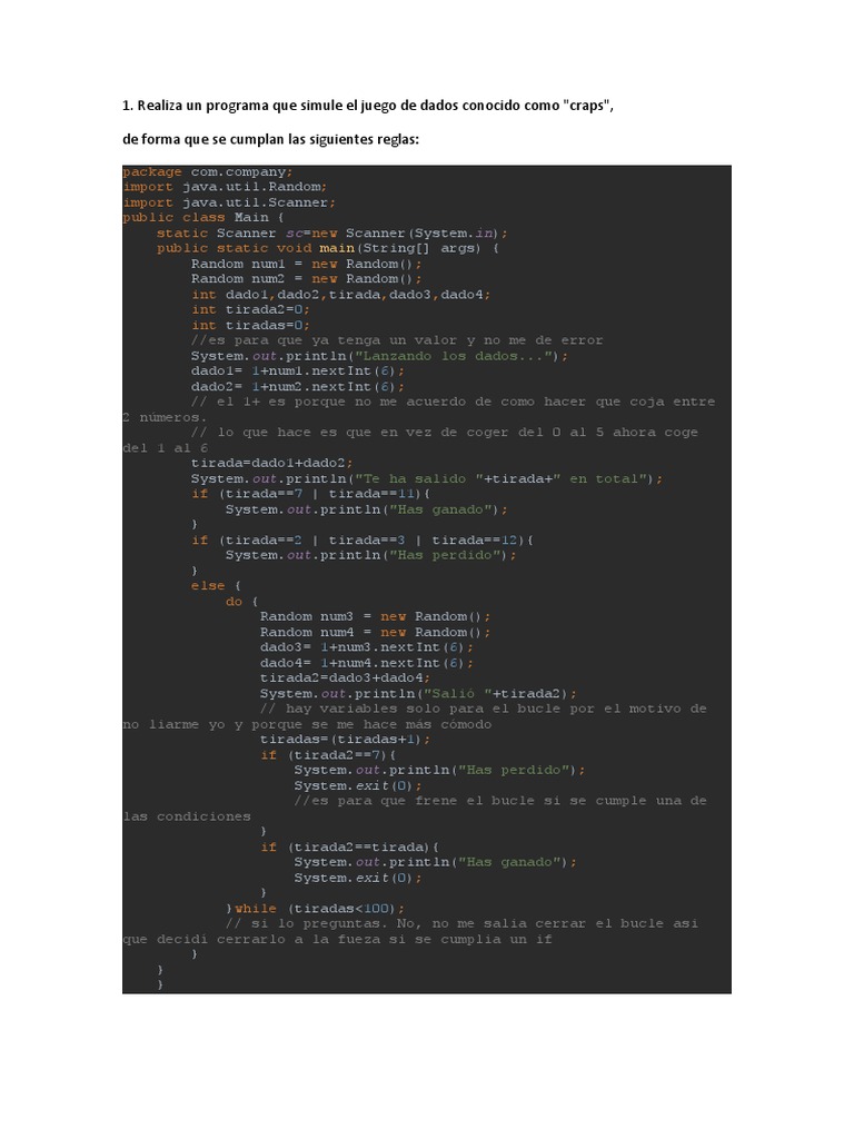 Proyecto Programación | PDF | Programación de computadoras | Ingeniería ...
