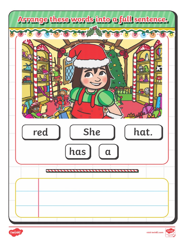 Arrange words into sentences | PDF
