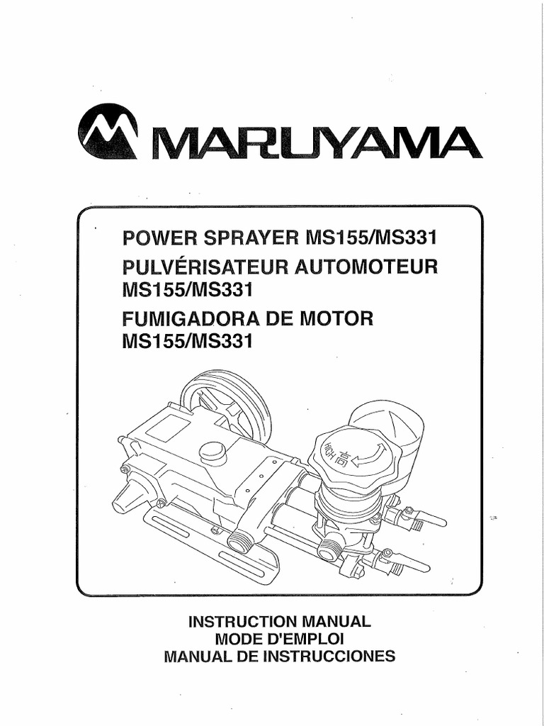 Maruyama MS331 | PDF