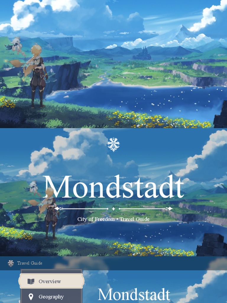 Genshin Impact Mondstadt Template | PDF | Cider | Wine