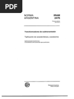 Normas Iram 2178 - 2268 - 62266 | PDF