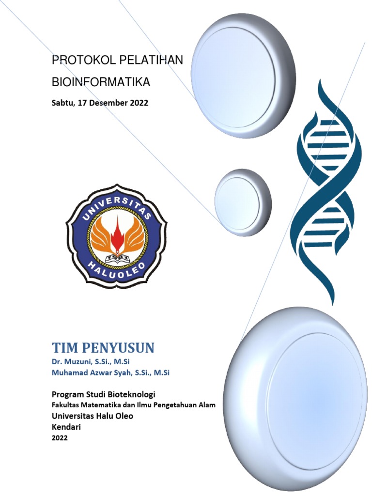 Protokol Pelatihan Bioinformatika | PDF | Teknologi & Rekayasa