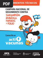 Mapa Conceptual PAI | PDF | Vacunas | Sarampión