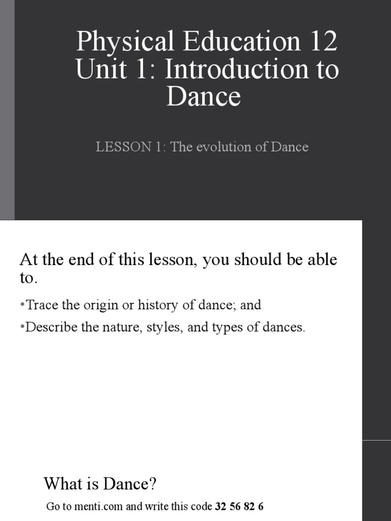 Evolution of Dance | PDF | Dances | Ballroom Dance