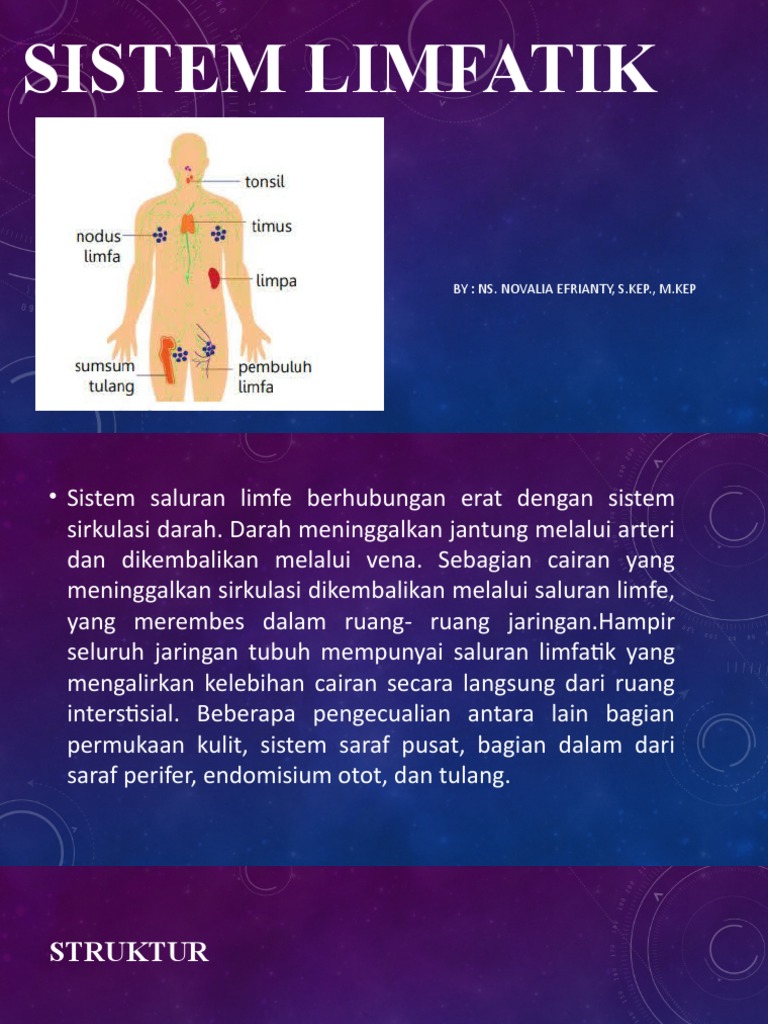 Sistem Limfatik | PDF | Kesehatan Holistik | Sains & Matematika