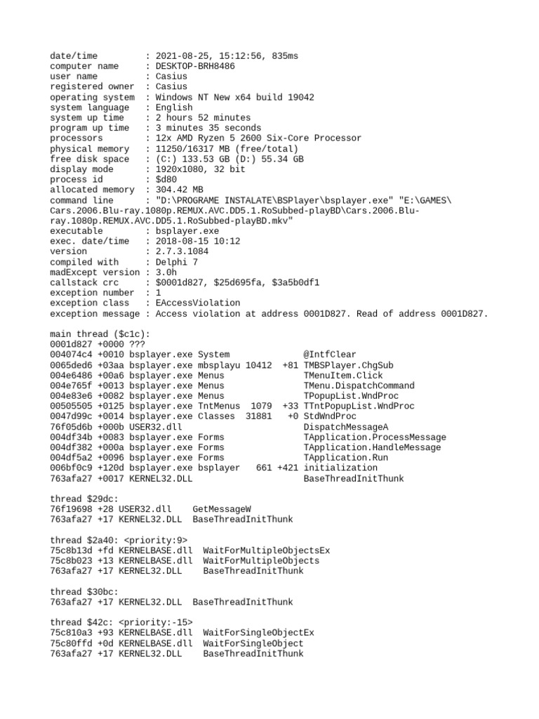 Bugreport | PDF | Computing Platforms | Software Engineering