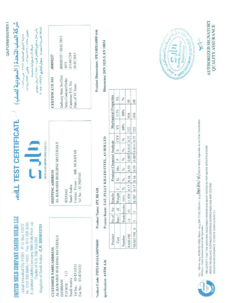 I Section Beams | PDF
