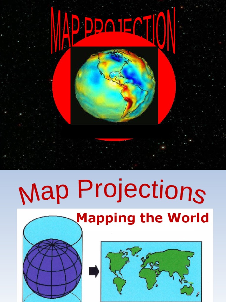 Map Projection | PDF | Map | Geometry