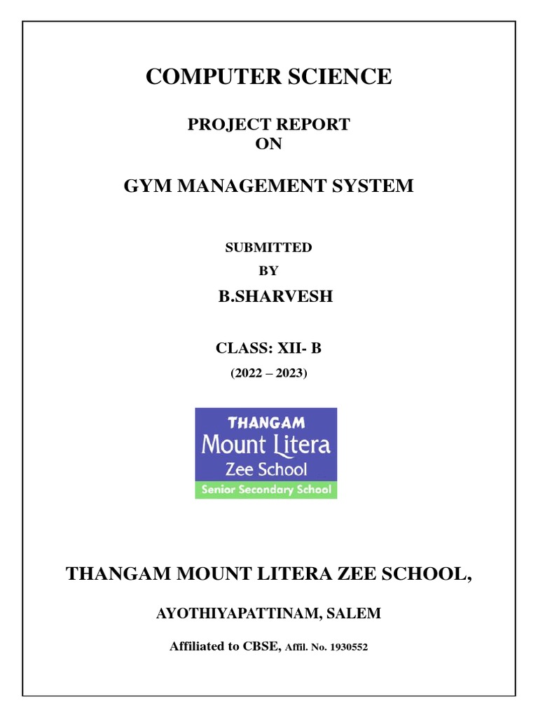 Cs Front Page 1 | PDF