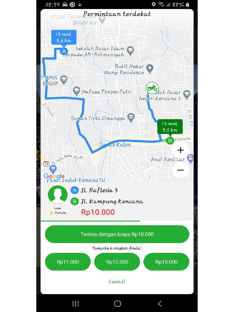 Orderan Indriver | PDF