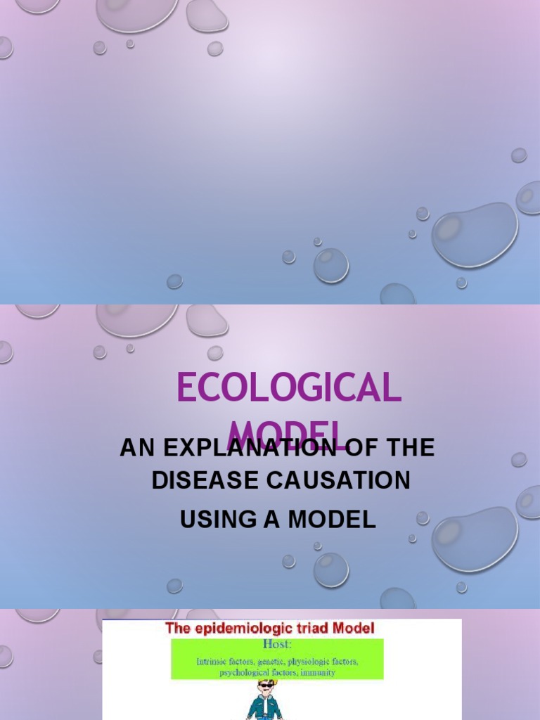 Module 1 Part 2 Eco Model | PDF | Infection | Atmosphere Of Earth