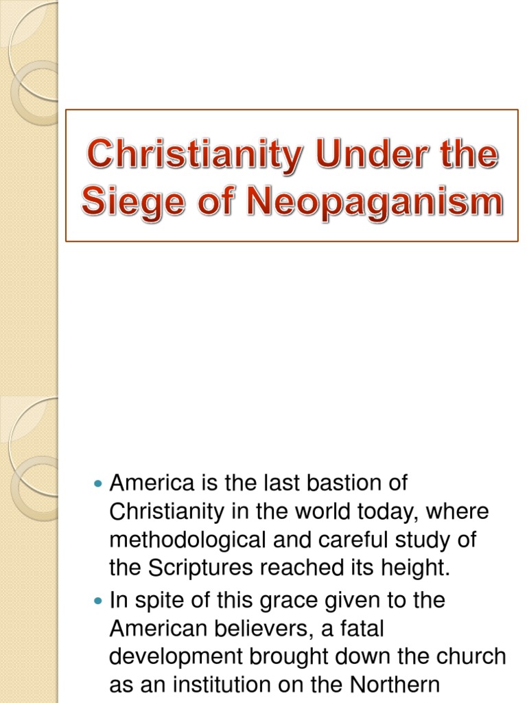 Christianity Under The Siege of Neopaganism | PDF | Hip Hop Music ...