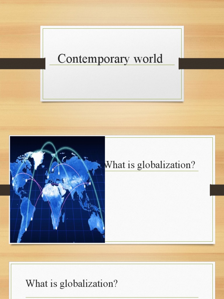 Contemporary World 2 | PDF | Globalization | Capitalism Contemporary World 2 | PDF | Globalization | Capitalism