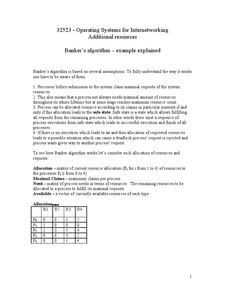 Bankers Algorithm Algorithms And Data Structures Computer Programming