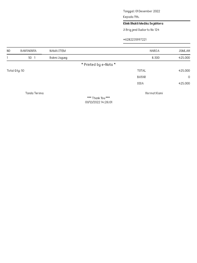 Nota Snack Prolanis | PDF