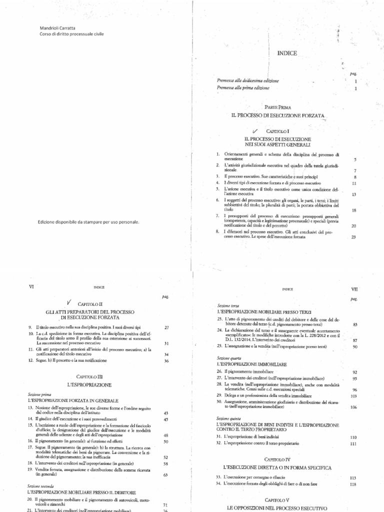 Corso Di Diritto Processuale Civile by Mandrioli Carratta | PDF