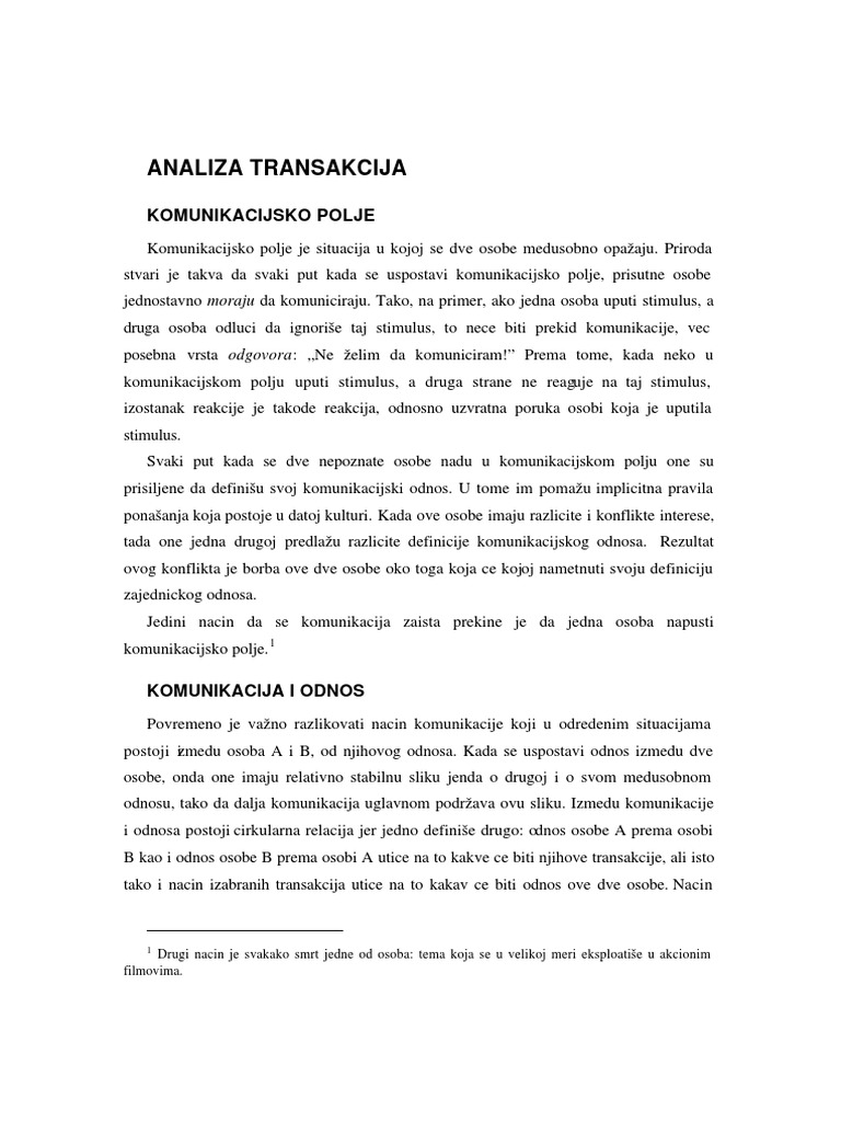 6 Analiza Transakcija | PDF