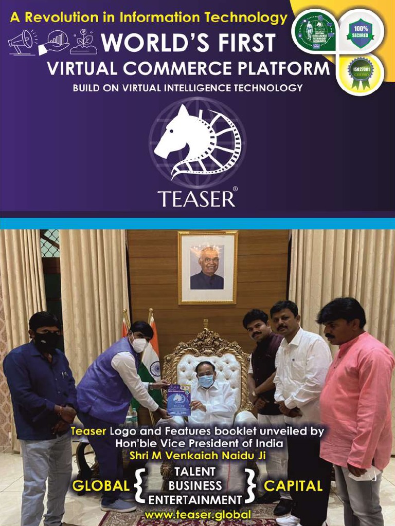 Global Launch of TEASER: A Multi-Functional Virtual Platform for ...
