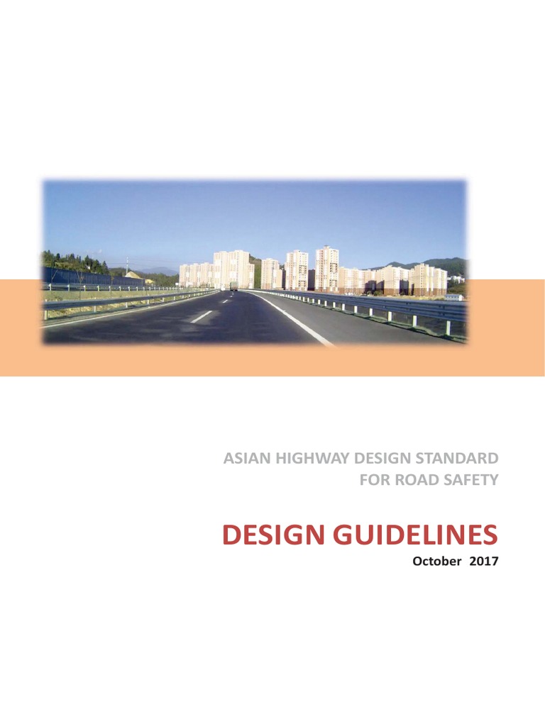 3-Detailed Design Guidelines | PDF | Speed Limit | Road