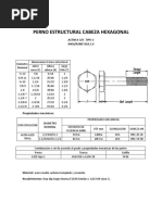 Ficha Tecnica Perno Estructural Astm A 325 Tipo 1 | PDF | Tornillo | Conocimiento procedimental