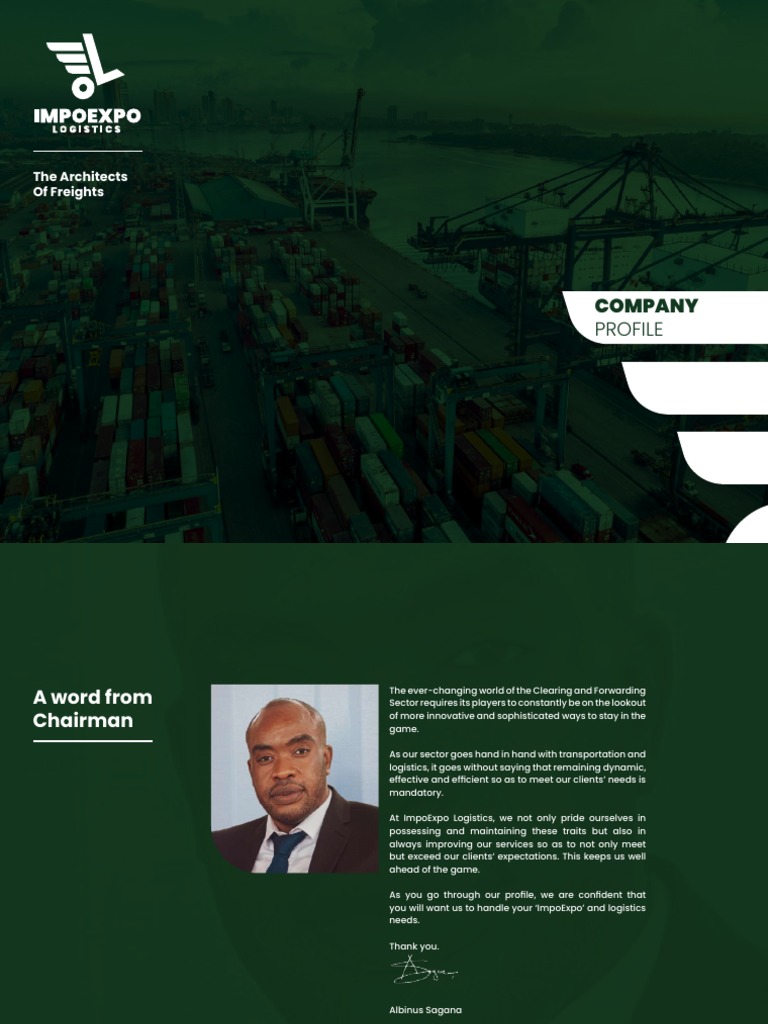 Impoexpo Logistics Profile | PDF | Logistics | Cargo