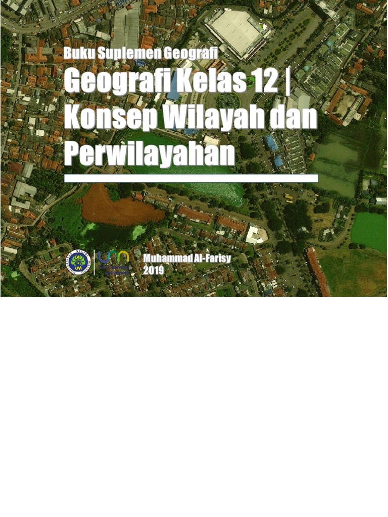 Buku Suplemen Konsep Wilayah Dan Perwilayahan 1 | PDF