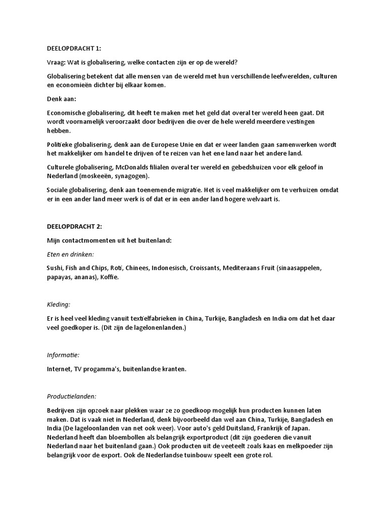 Ak Werkstuk | PDF