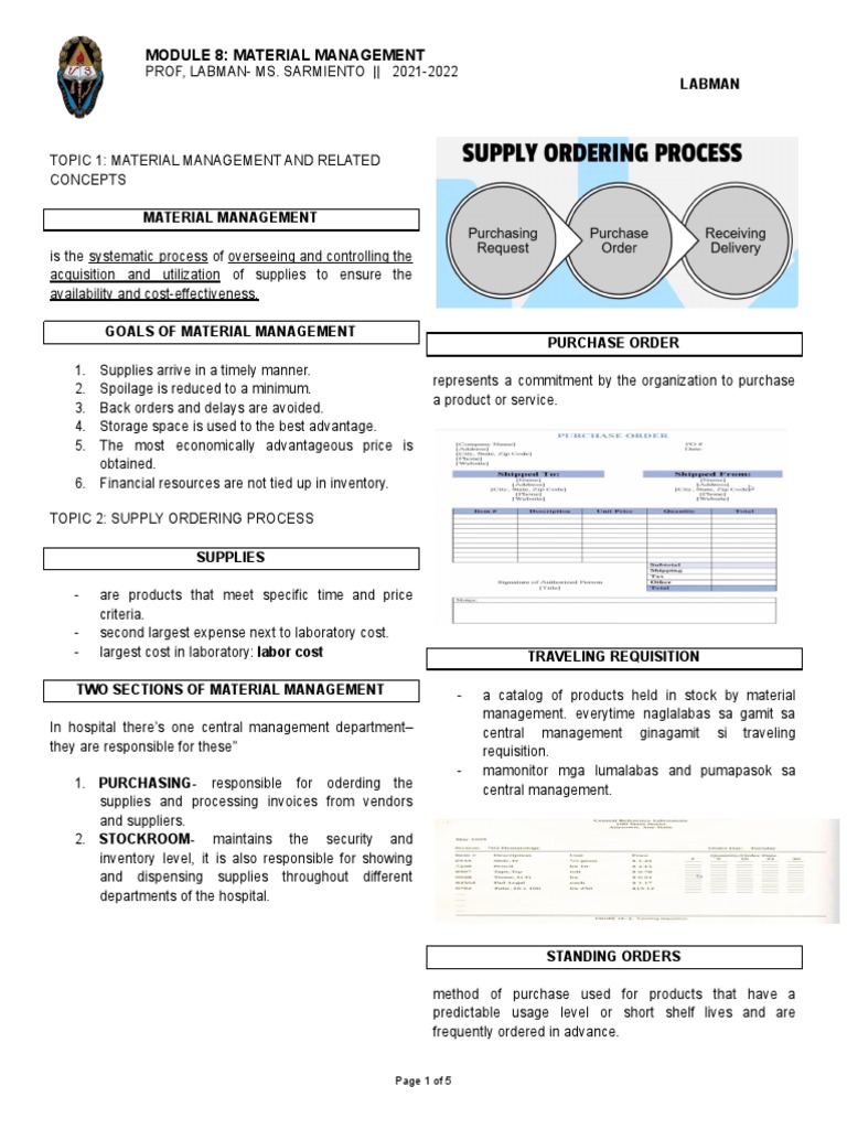 Labman M8 | PDF | Inventory | Business Process