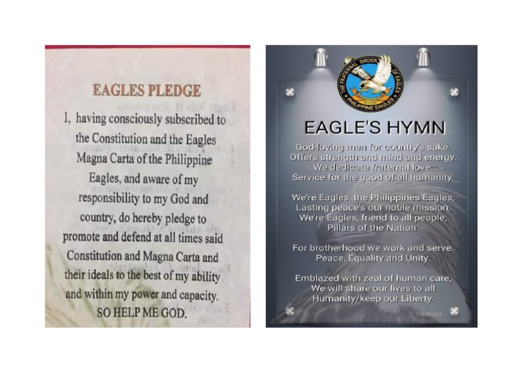 Eagles Hymn Pledge | PDF