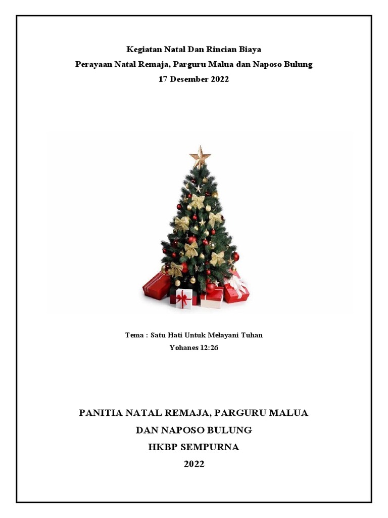 Natal ReNa & Parguru HKBP | PDF